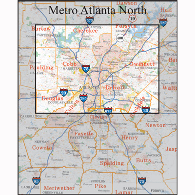 Northeast Maps Of Metro Atlanta Northeast Georgia Wikipedia